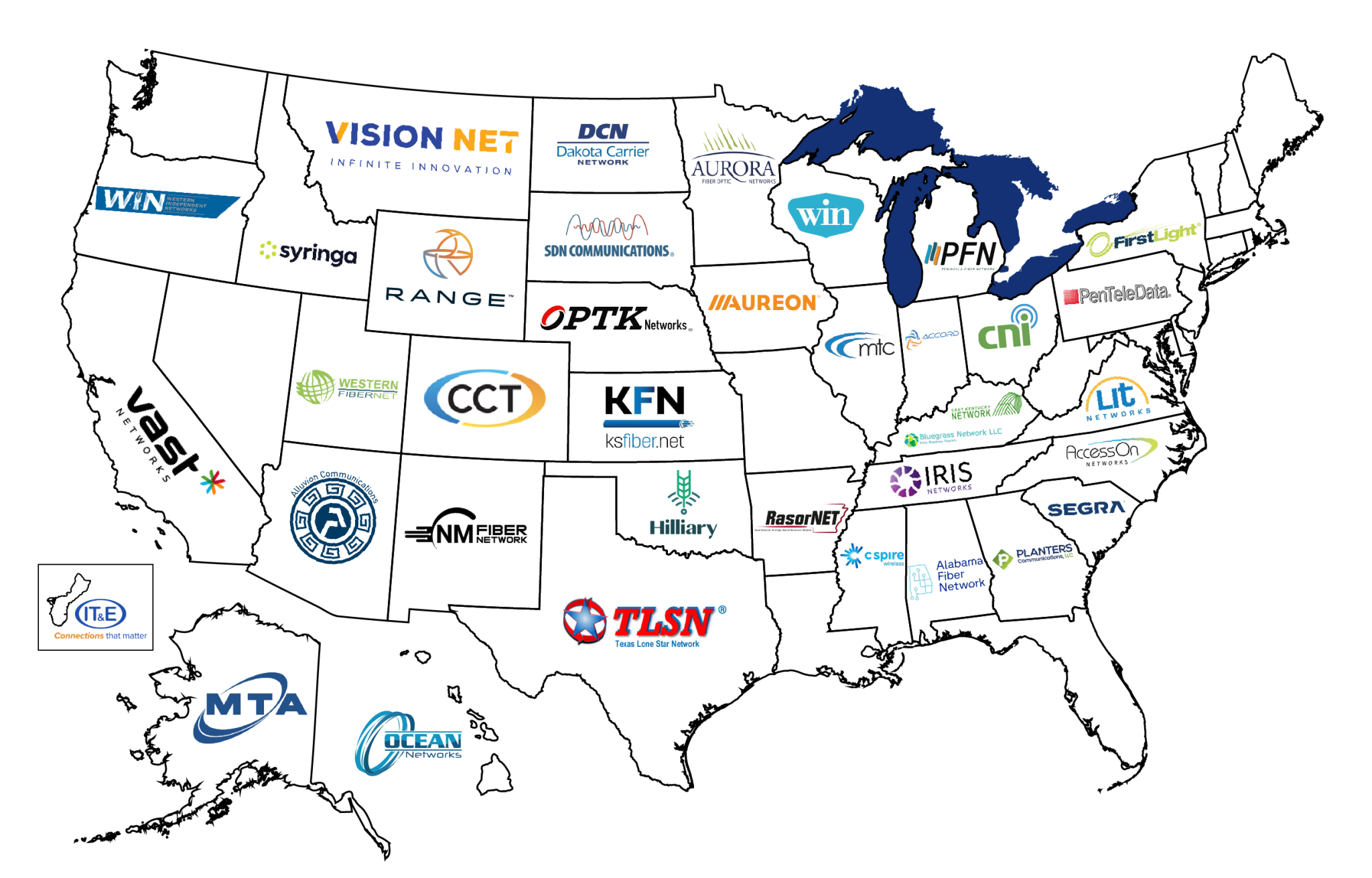 Network Map Indatel